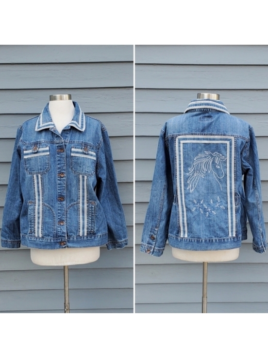L.A. Blues | Jackets & Coats | Vintage 9s Y2k La Blues Hand Created ...